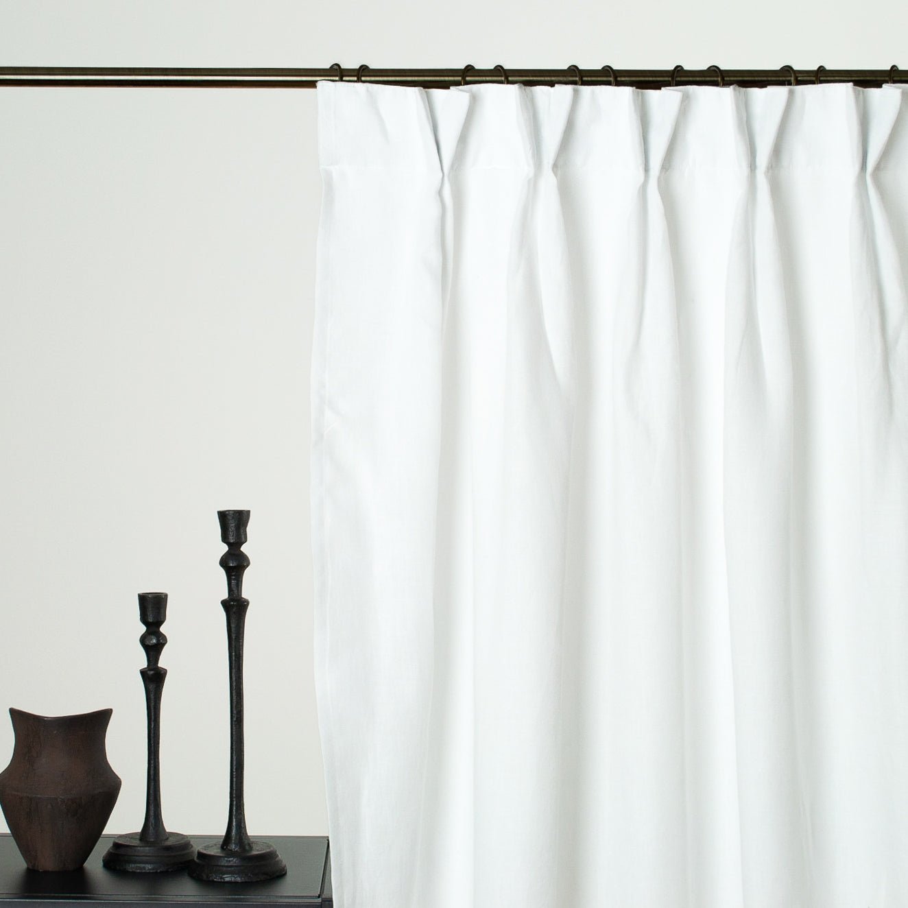 Pinch pleat blackout curtains store