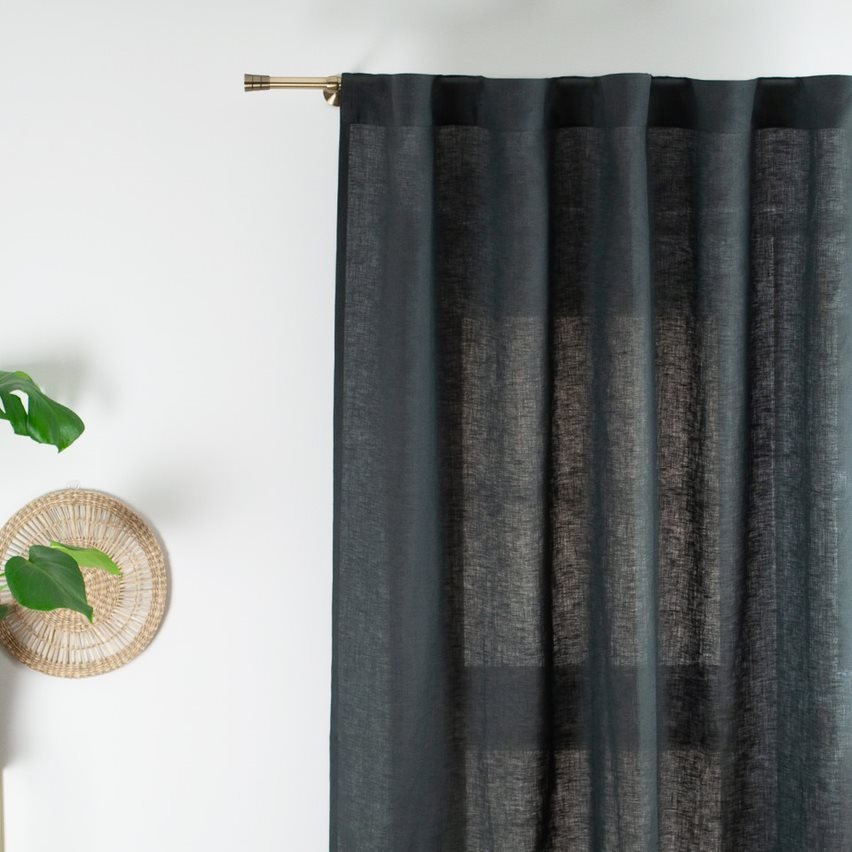 Linen Back Tab Curtains - Custom Sizes: 63"; 84"; 90"; 95"; 96"; 108"; 120"
