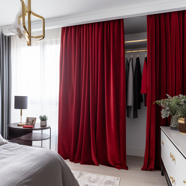 Closet Curtains - Custom Curtains for Closet Doors