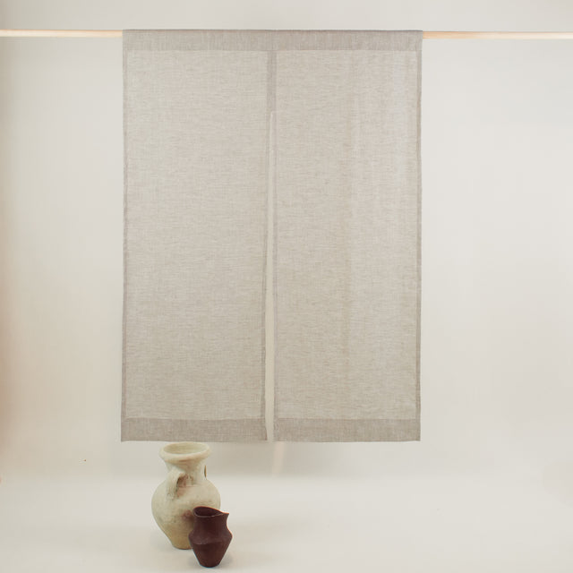 Linen Noren Curtain - Japanese Curtains - Door Curtain - Custom Sizes ...