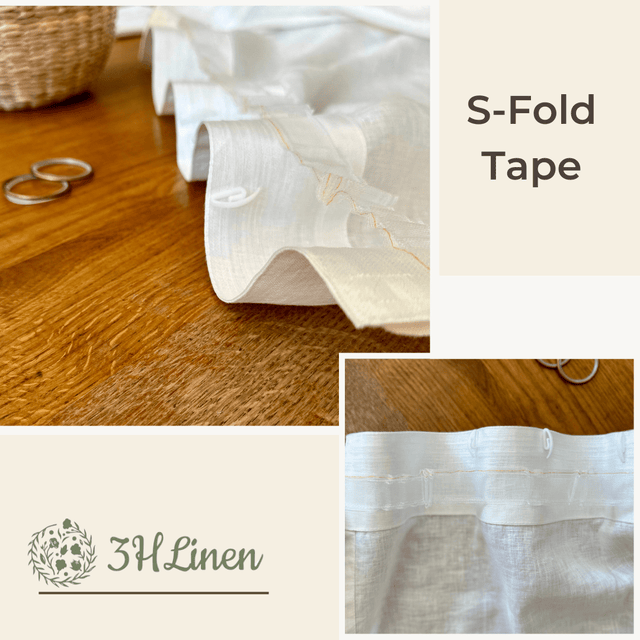 Thermal S-fold Patio Sliding Glass Door Linen Curtain - 100% Blackout ...