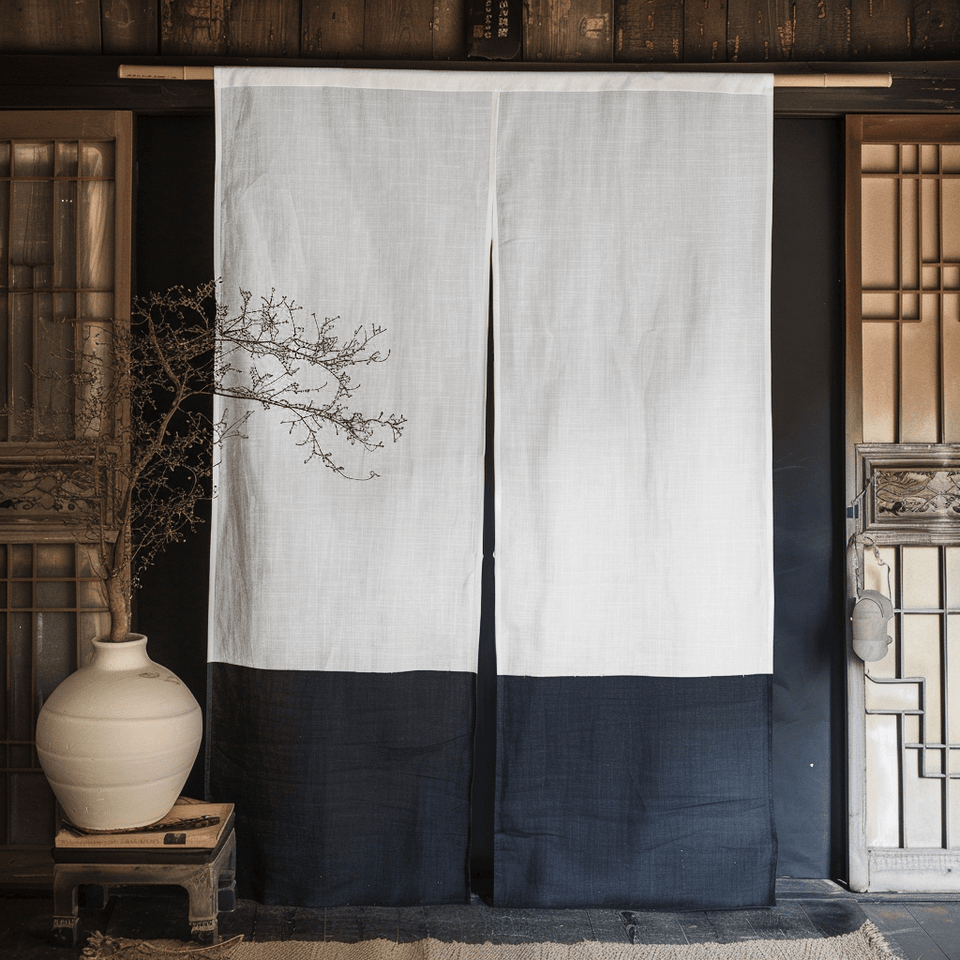 Japanese Curtains - Noren Drapes - Custom Colors & Sizes