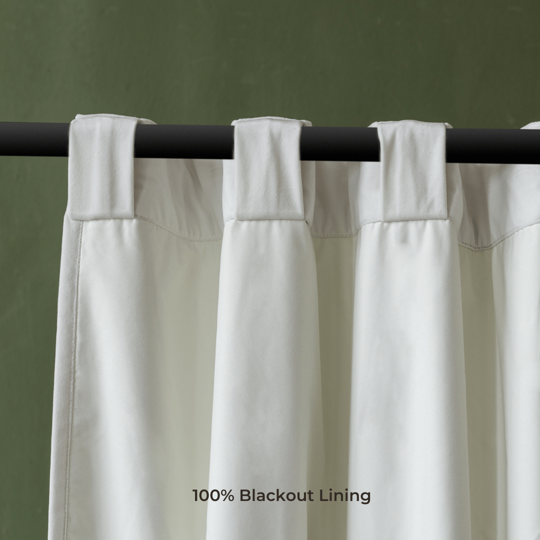 Red Velvet Grommet Curtain with Blackout Lining - Custom Sizes and Col