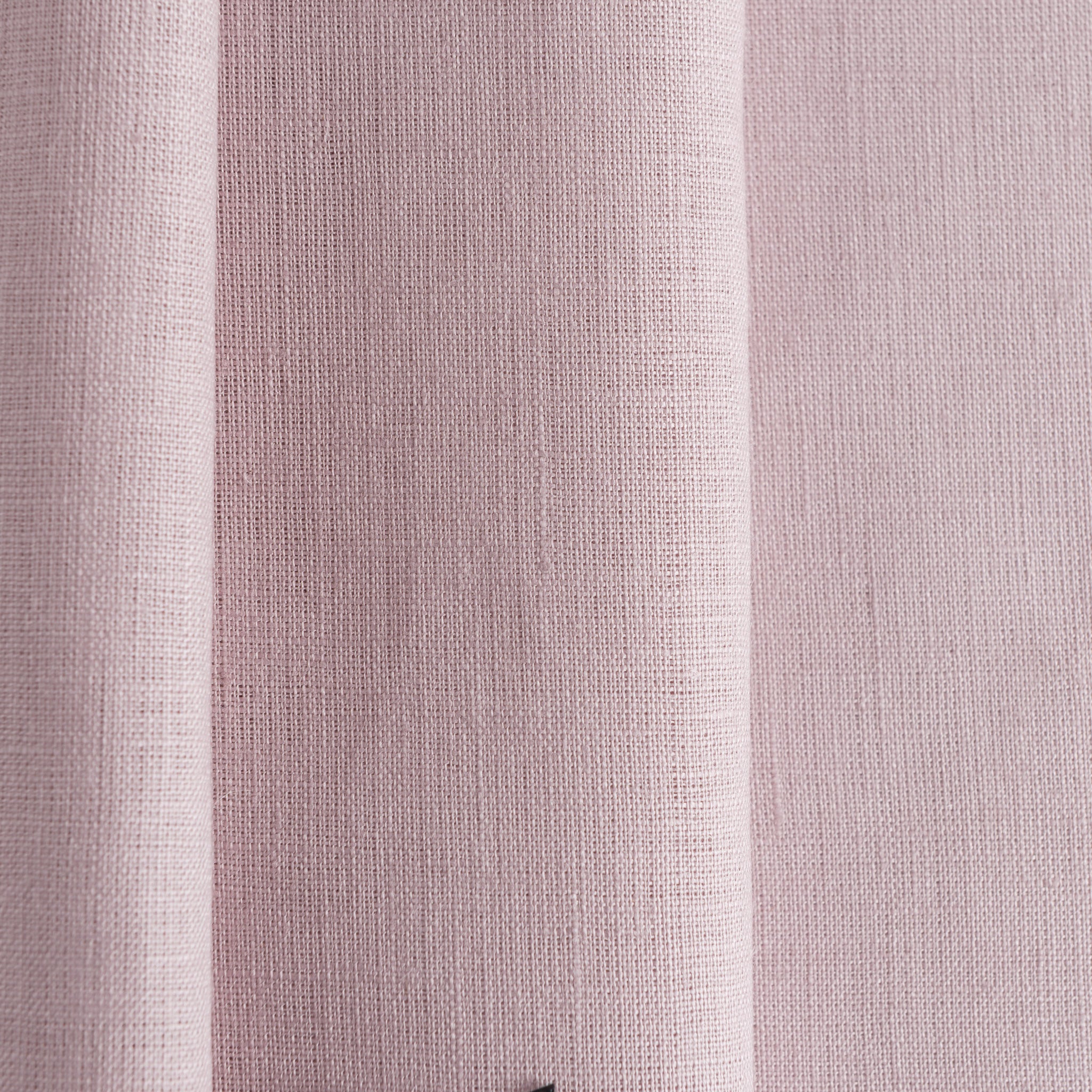 Dusty Pink Linen Fabric by the Yard - 100% French Natural - Width 52”-