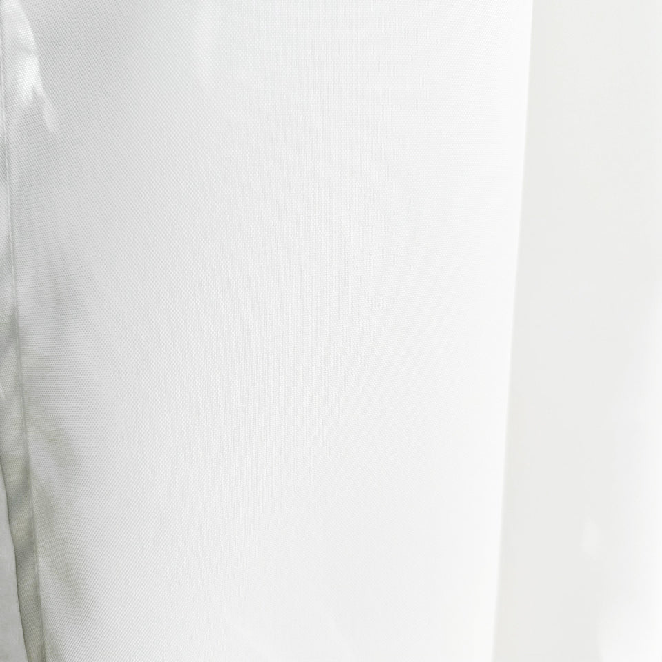 Outdoor Curtain With Velcro Tabs - Hook-and Loop Tabs - Easy-to-install